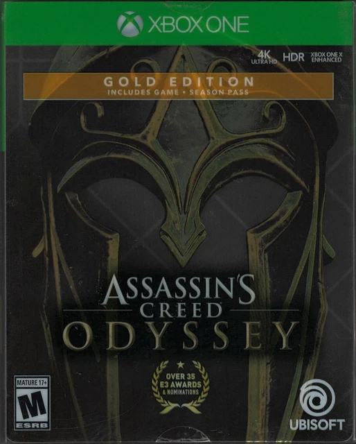 ASSASSIN''S CREED ODYSSEY - Gold Steelbook Edition Xbox One (Brand New ...