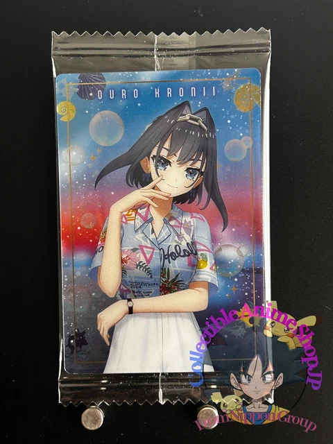 OURO KRONII HOLOLIVE Wafer Card Collection Japanese Vtuber Bandai JAPAN ...