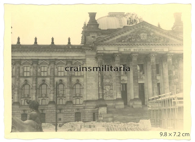 ORIG. FOTO BAUARBEITEN an der Reichstag in BERLIN 1941 EUR 7,99 ...