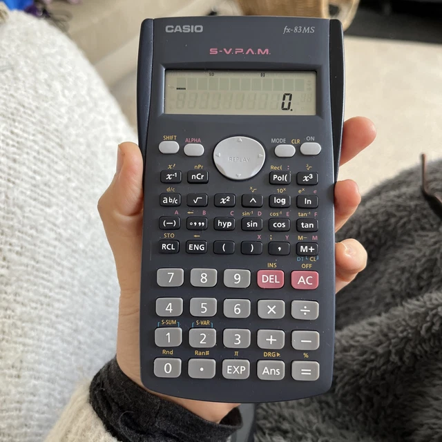 CASIO SCIENTIFIC CALCULATOR Fx-83ms £1.75 - PicClick UK