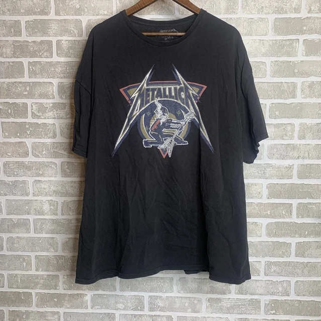 RARE 2017 METALLICA Edmonton Exclusive Oilers Logo Concert Tour T-Shirt ...