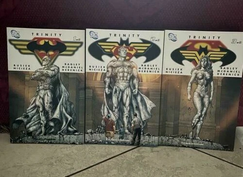 TRINITY SERIE COMPLETA Batman Superman Wonder Woman Planeta DeAgostini DC Comics EUR 67,00 ...