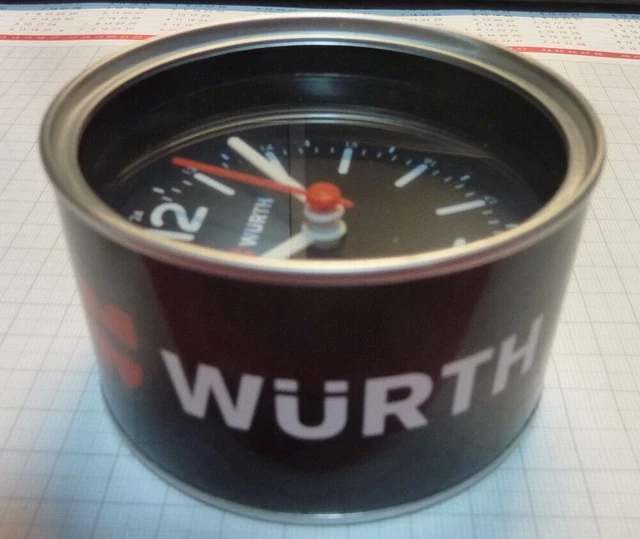 WÜRTH UHR IN der Dose Clock in Can Dosenunhr Rarität und selten EUR 25 ...