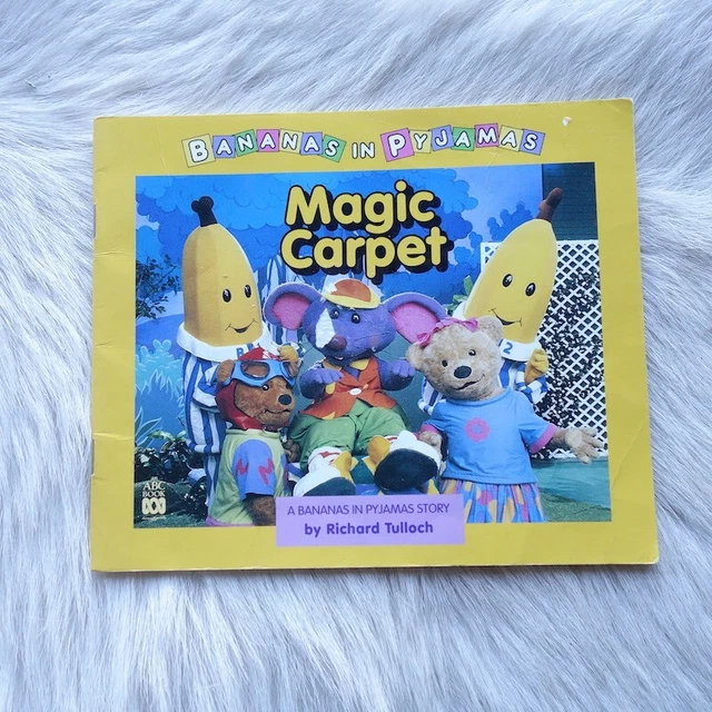 SIMON HOPKINSON MAGIC Carpet Vintage Bananas in Pyjamas Tv Show Book ...