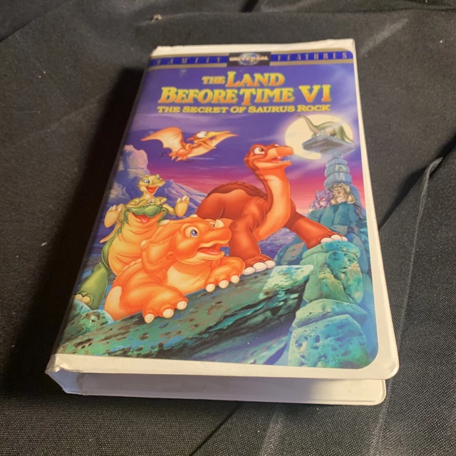 LAND BEFORE TIME VI: The Secret of Saurus Rock VHS 1998 Clamshell £2.47 ...