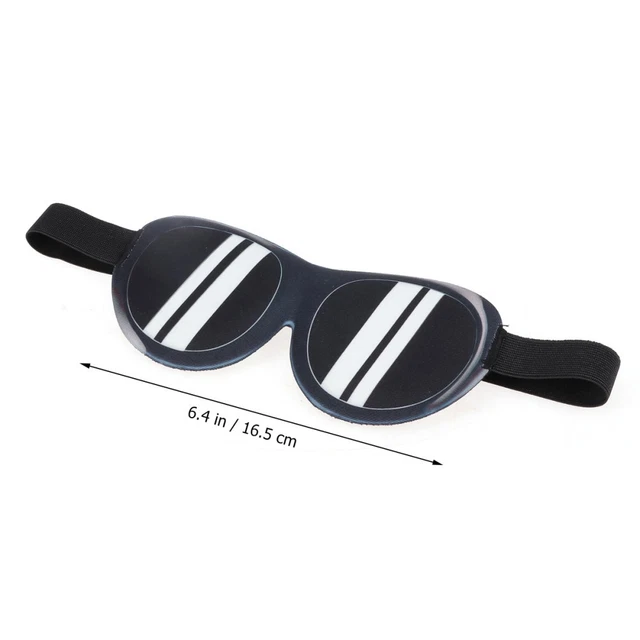 3 D CARTOON Light-blocking Sleeping Eye Mask Funny Costume Glasses $19. ...