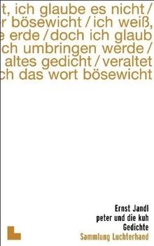 PETER UND DIE Kuh: Gedichte de Ernst Jandl | Livre | état très bon EUR ...