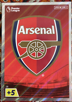 PANINI ADRENALYN XL Premier League 2022-2023 Bonus ARSENAL Badge card ...