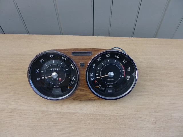 CLASSIC 1970'S ALFA Romeo speedo/rev counter dials Veglia Instruments ...