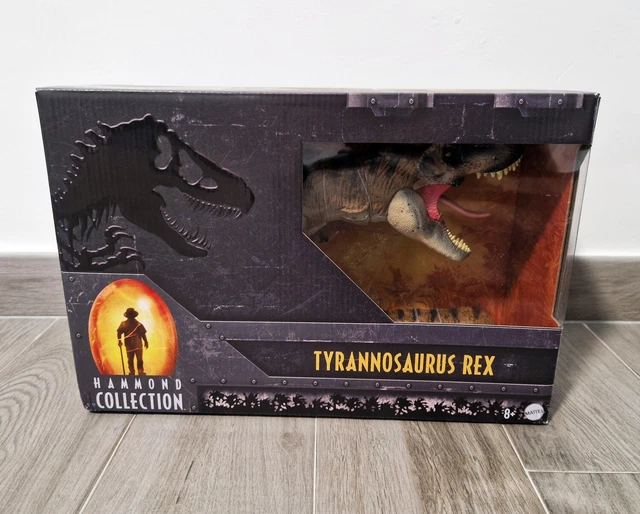 T-REX TYRANNOSAURUS REX Jurassic Park Hammond Collection Action Figure ...