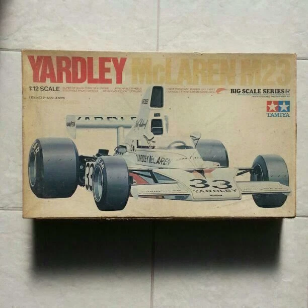 TAMIYA YARDLEY MCLAREN M23 1/12 Big Scale Series NO.15 Unassembled product JAPAN EUR 300,82 ...