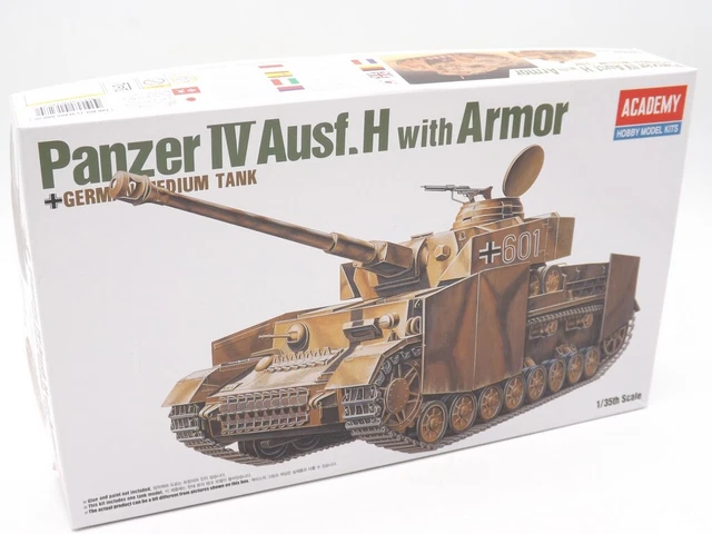 ACADEMY 1327 PANZER IV Ausf. H with Armor - 1:35 Bausatz - Panzer ...
