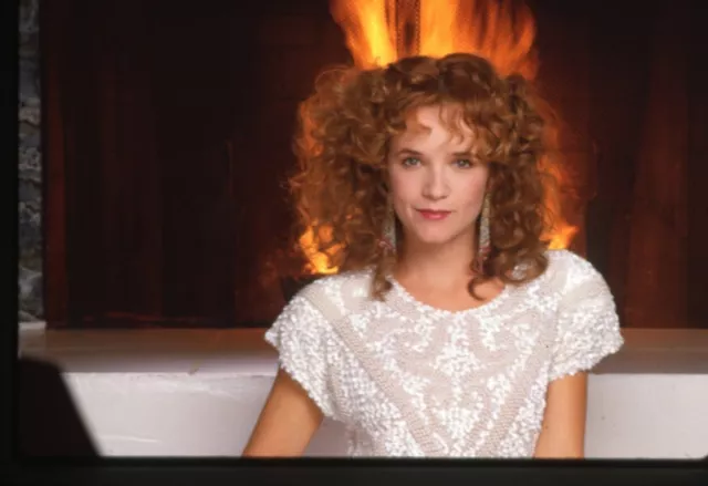 Lea Thompson Casual Sex Striking Glamour Pin Up Original 35mm