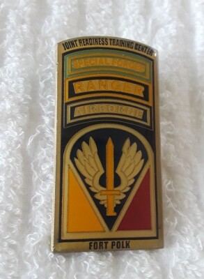 AUTHENTIC JOINT READINESS Training Center Jrtc Commander Ft Polk ...