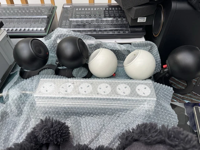 ANTHONY GALLO ACOUSTICS Nucleus Speakers Set of 5 Silver £873.70 ...