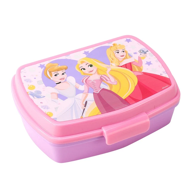 DISNEY PRINCESS KIDS Childrens Sandwich School Travel Lunch Box Bag ...