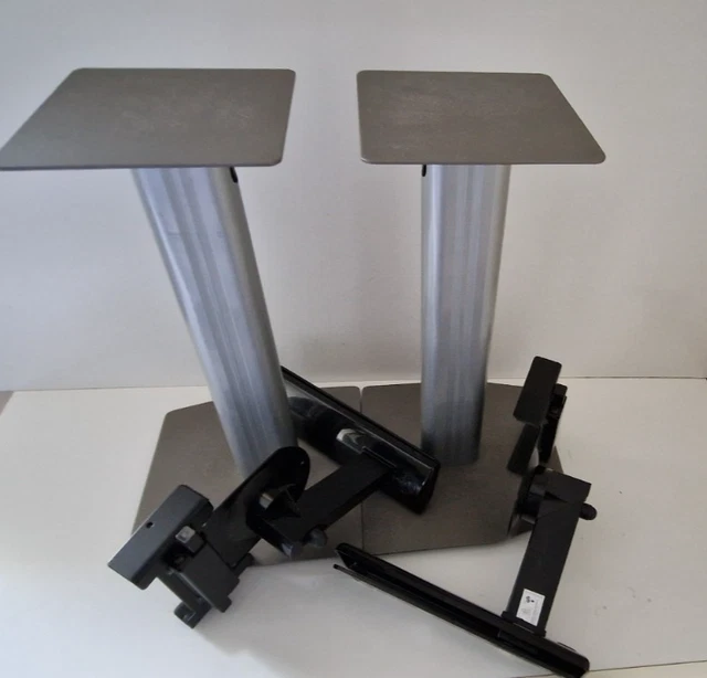 SPEAKER STANDS AND Speaker Wall Brackets B-Tech Bt77. Floor Stands. \ £ ...