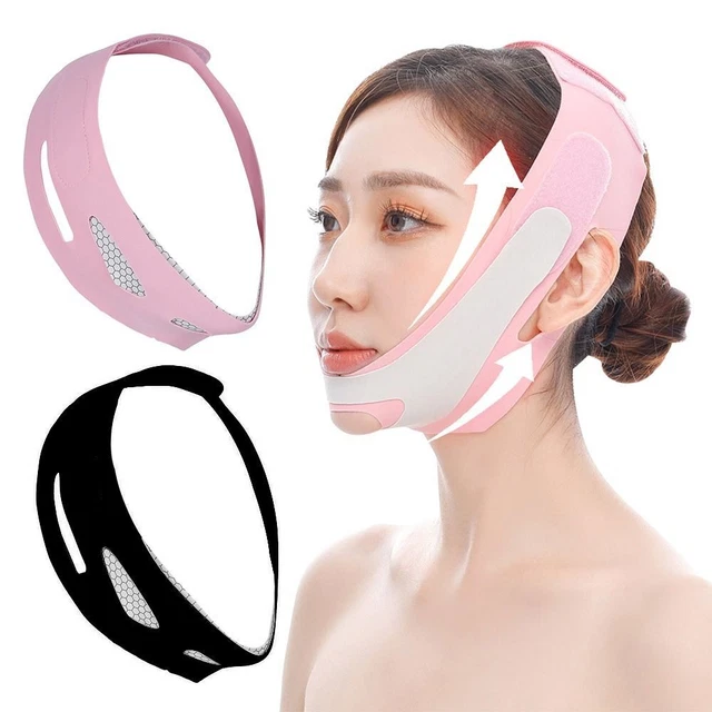 SHAPING BANDAGE CHEEK Lift Up Band Anti Wrinkle Face Bandages Face Thin ...