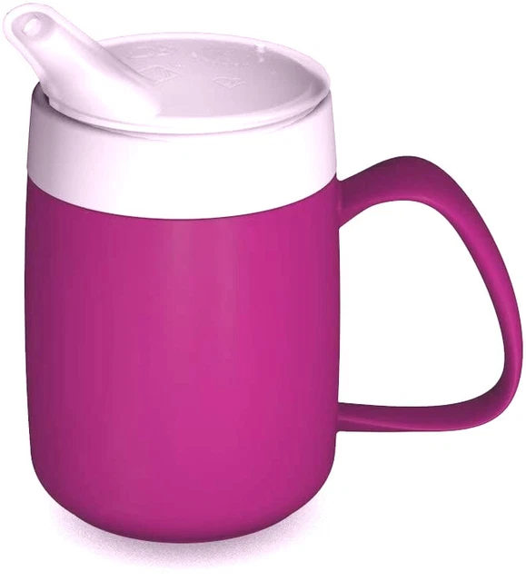 DRINKING AID MOBILITY Disability Elderly Parkinsons Non Spill Mug Cup ...