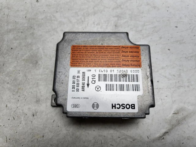 MERCEDES CLK W209 Airbag Sensor Control Unit Ecu 0285001373 2002 - 2007 ...