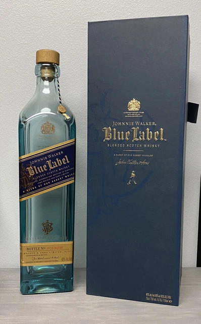 JOHNNIE WALKER BLUE Label Scotch Whisky 750 ml Bouteille JWB EUR 22,37 ...