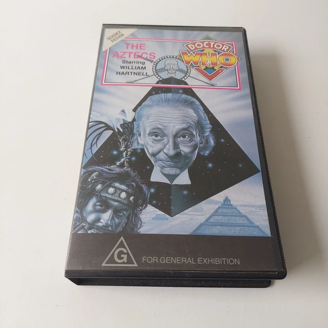 DOCTOR WHO EX Rental VHS Video Cassette The Aztecs William Hartnell $9. ...
