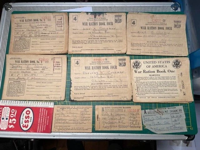US WW2 LIVRET ration alimentaire War ration books EUR 25,00 - PicClick FR