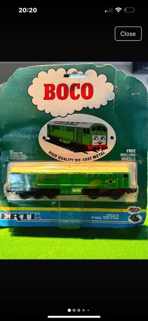 THOMAS THE TANK Engine & Friends ERTL BOCO TRAIN DIECAST NEW 1993 CLOUD ...