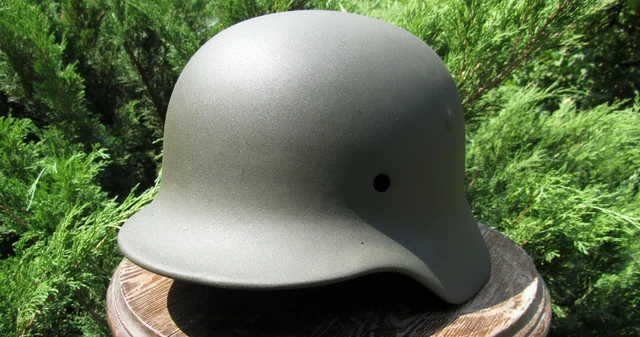 ORIGINAL-AUTHENTIC WW2 WWII Relic German helmet Wehrmacht Restoration ...
