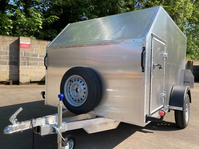 TEALE SUPALITE 8 Aluminium Box Trailer 8 Ft x 5 FT 750kg campbase 13 ...