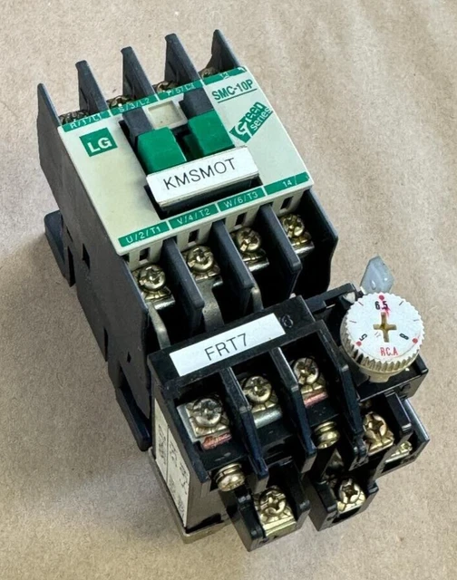LG SMC-10P GREEN Series Contactor Coil 100/110V W/ Overload Relay Srh ...