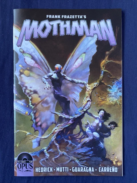 FRANK FRAZETTA’S MOTHMAN #1 (Opus 2023) Frazetta Variant - Bagged & Boarded EUR 5,80 - PicClick DE