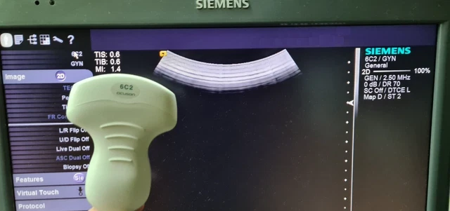 SIEMENS ACUSON 6C2 Ultrasound Probe Transducer for S1000 S2000 S3000 £ ...