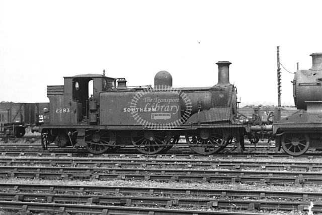 PHOTO BR BRITISH Railways Steam Locomotive Class 2251 2283 at Eastleigh ...