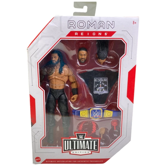 WWE ULTIMATE EDITION Roman Reigns Action Figure 2022 Mattel Sealed New ...