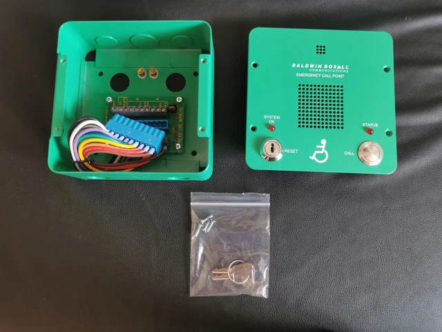 BALDWIN BOXALL OMNICARE Type B Green Disabled Refuge Remote BVOCECPG ...