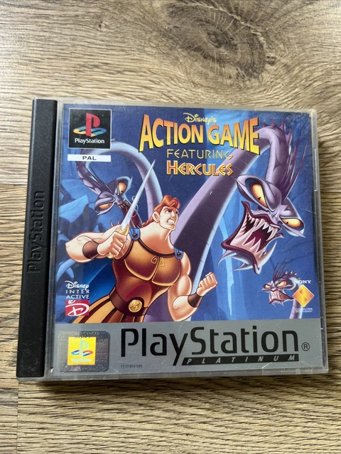 DISNEY'S ACTION GAME Featuring Hercules Platinum Edition Tested Working ...