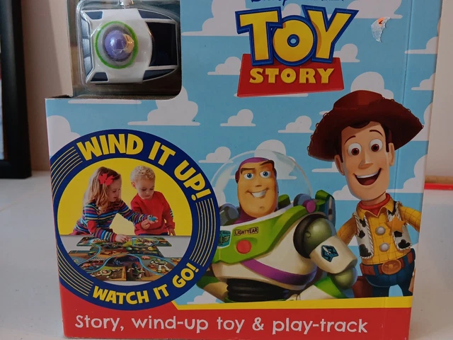 DISNEY PIXAR: TOY Story: Busy Board with Wind-Up Car & Track by ...