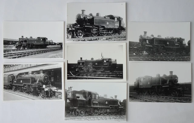 7 BR(M) EX LMS 2MT 2-6-2T Loco Photos - London Midland Region - Lot ...