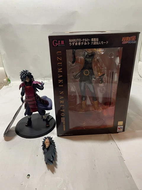 MEGAHOUSE UZUMAKI NARUTO Rikudou Sennin Mode G.E.M. & Madara Tsume PVC Figure EUR 185,37 ...