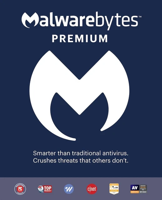 MALWAREBYTES PREMIUM 2026 5 Device 1 Year Inc VPN Anti Malware ...