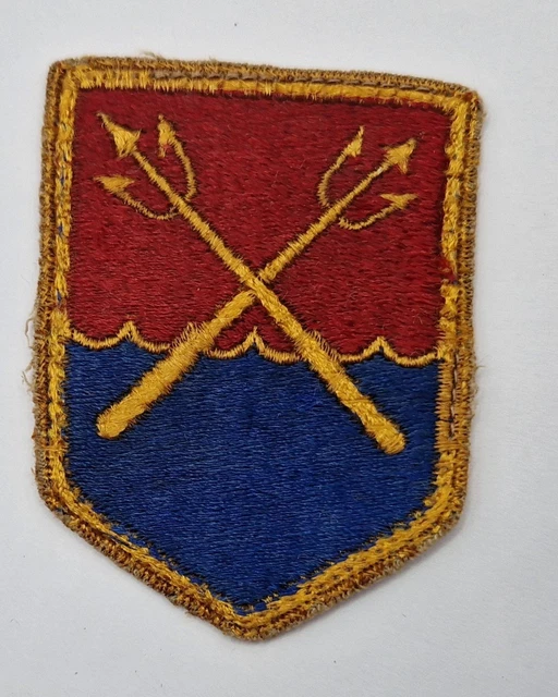 ORIGINAL WW2 US Army 20th Eastern Defence Command Emb Cloth Formation ...