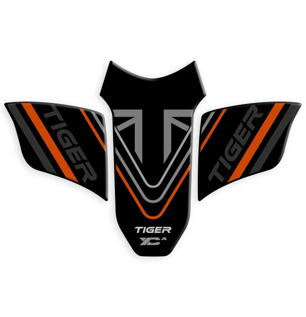 TANK PAD RESIN 3D Triumph Tiger 800 Xca 2018-2019 GP-636 (Orange) $64. ...