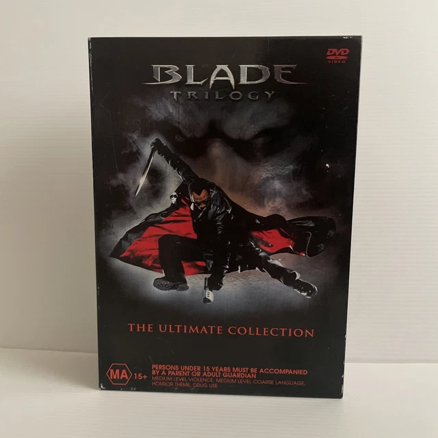 BLADE TRILOGY THE Ultimate Collection DVD Box Set Region 4 With Dust ...