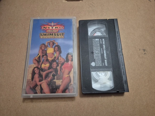 WCW NITRO GIRLS Swimsuit Shoot Calendar Special VHS Wrestling Video WWE Clamshel £17.98 ...