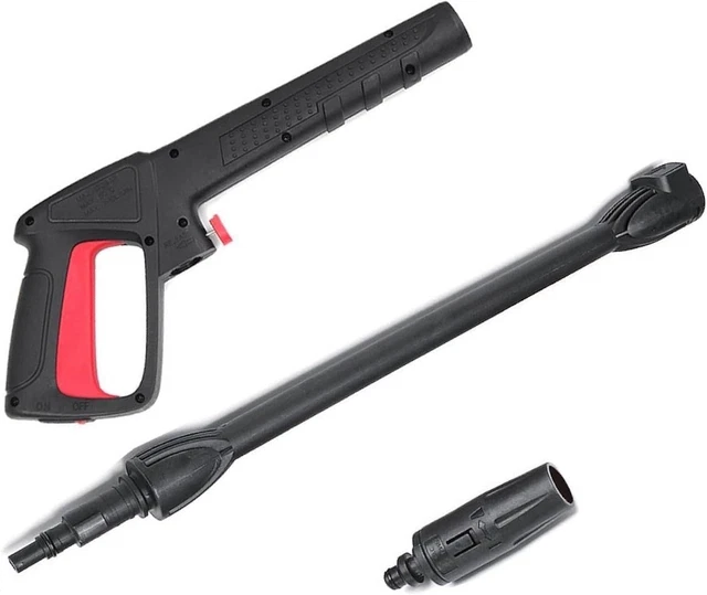 TRIGGER HIGH PRESSURE Wash Gun Jet Washer Accessory Kit Quick Connect ...