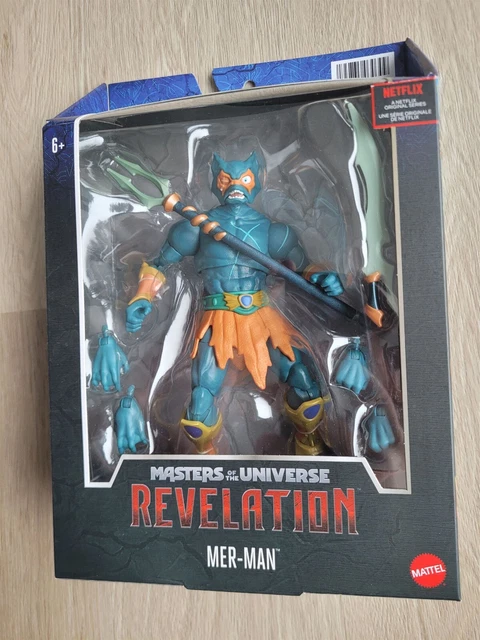 MASTERS OF THE Universe MOTU Revelation Masterverse He-Man MER-MAN ...
