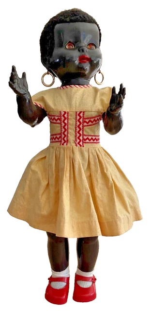 PEDIGREE 'MANDY LOU' Doll 1955 Walking Doll Flirty Eyes Original Dress ...