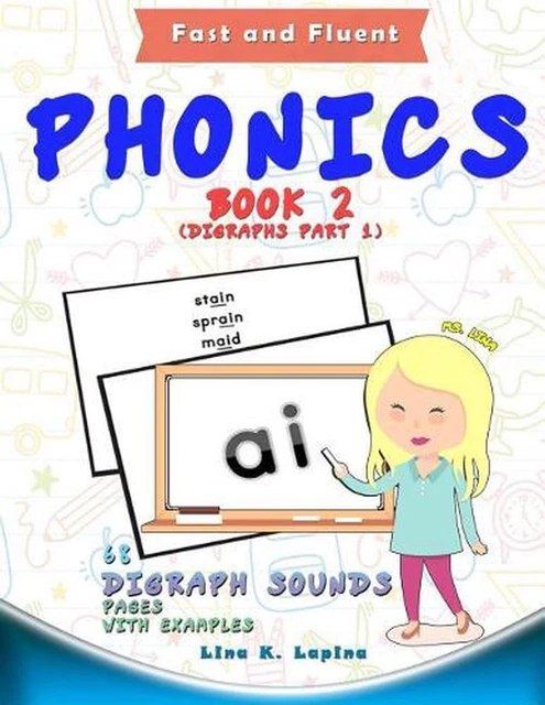 PHONICS FLASHCARDS (DIGRAPH Sounds): 68 flash cards with examples by ...