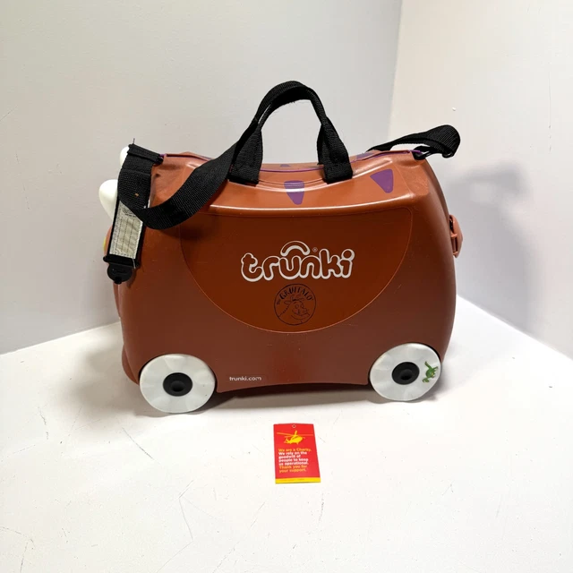 TRUNKI GRUFFALO RIDE On Suitcase Travel Bag Luggage With Strap Missing ...